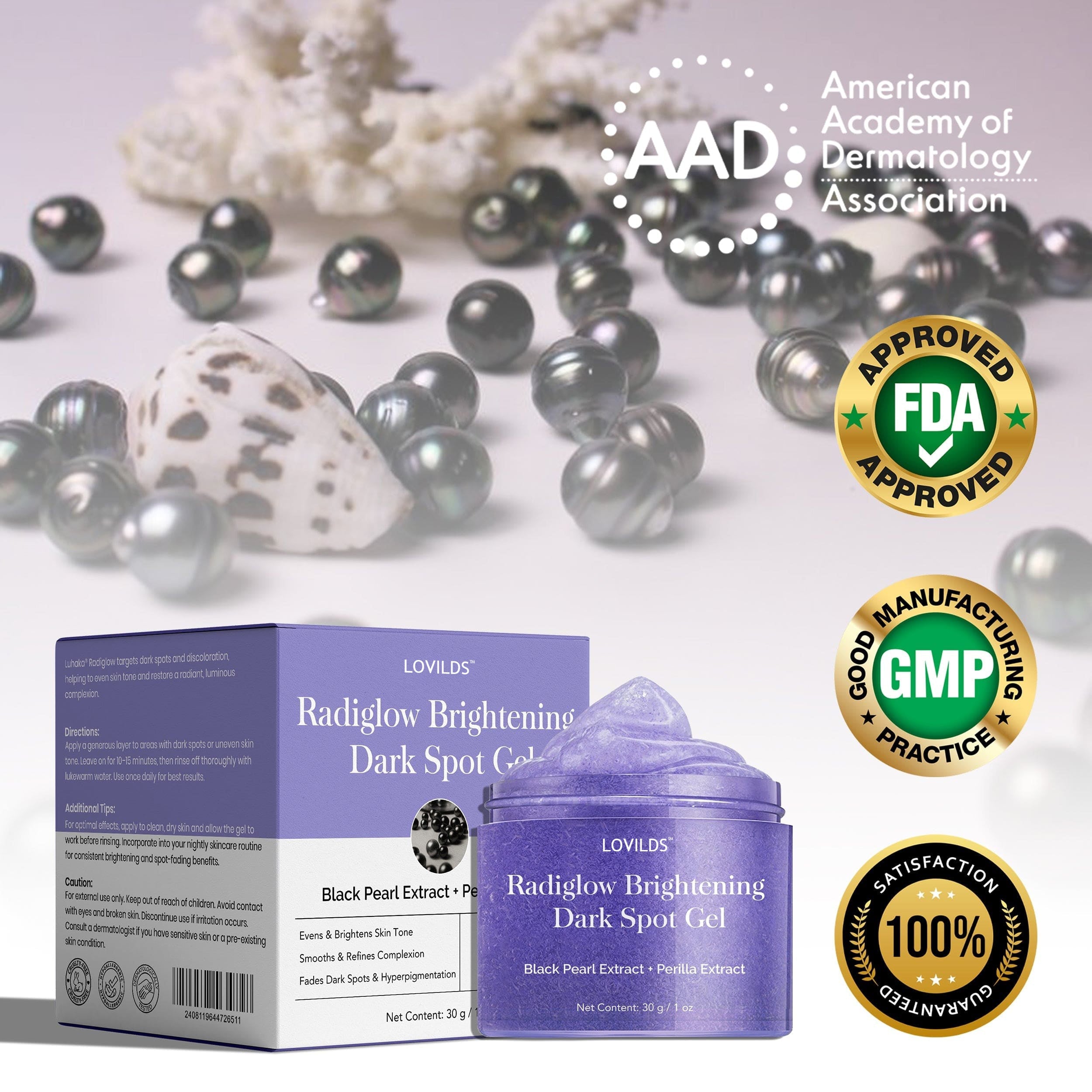 LOVILDS™ Radiglow Brightening Dark Spot Gel – Prosalubrious